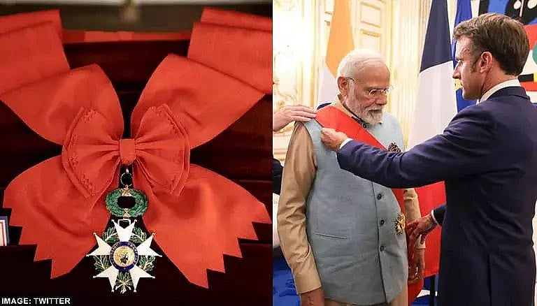 Prime Minister Narendra Modi Receives France's Highest Honour, the Legion of Honour