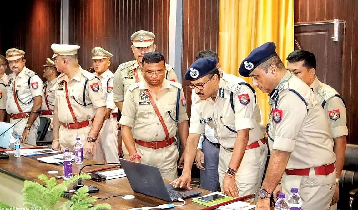 Assam DGP GP Singh launches social media accounts of Special Task Force ...