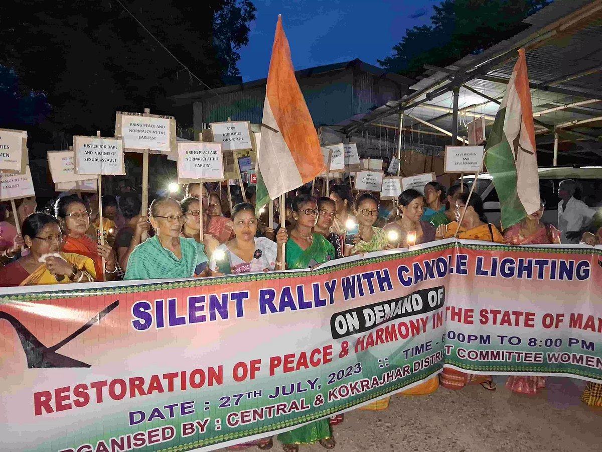 BPF Women Wing takes out torch light rally, Demands restoration of ...