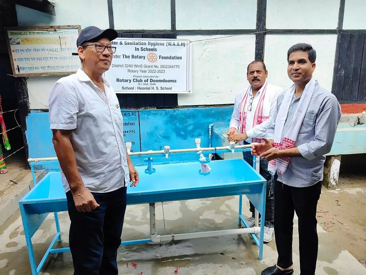 Doomdooma MLA Rupesh Gowala inaugurates WinS project in school