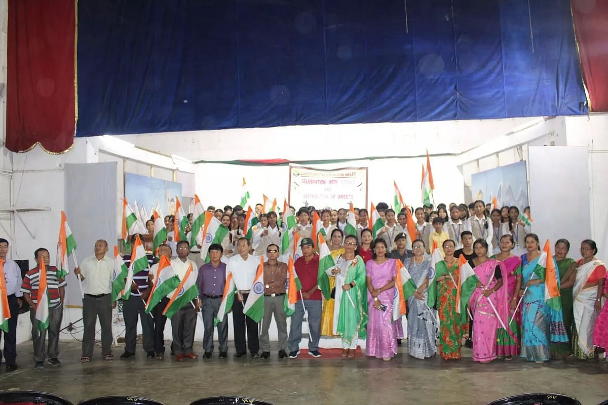 Assam Rifles Battalion celebrates 77th Independence Day with locals in ...