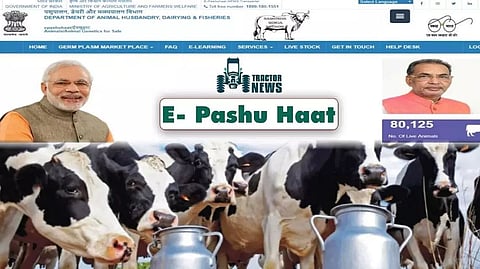 Central Government launched e-Pashu Haat Portal