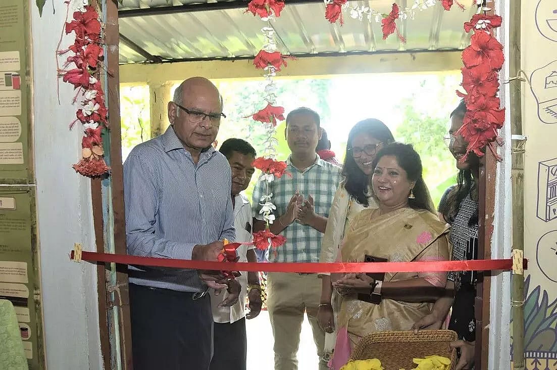 WWF India Assam inaugurates Ek Prithvi Model School Activity Room
