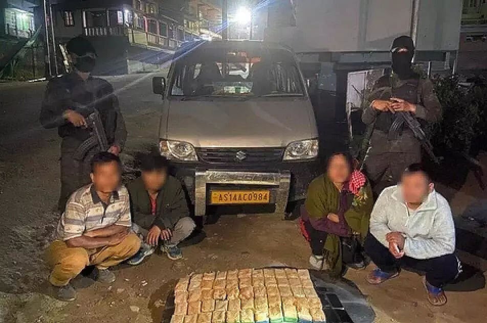 Heroin Worth Rs 16 Crore Seized In Tripura Meghalaya 5 Drug Peddlers Held