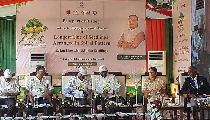 Assam Aims for Guinness World Records with Massive Tree Planting Event
