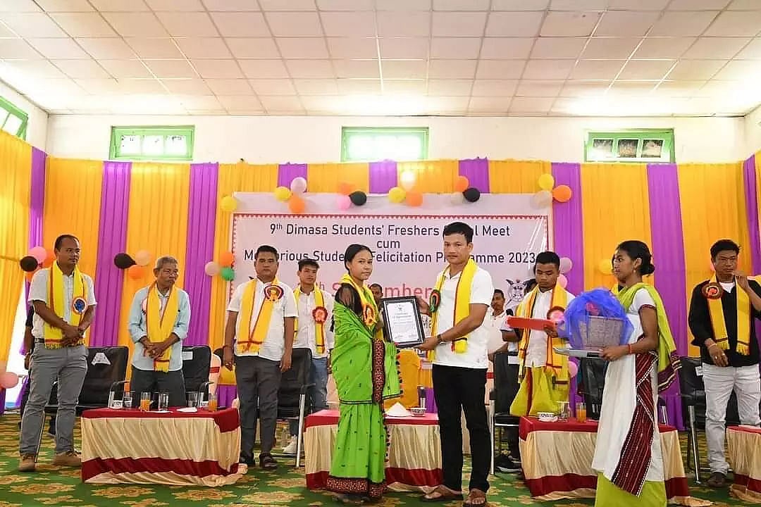 Freshers’ meet-cum-felicitation programme organized in Haflong