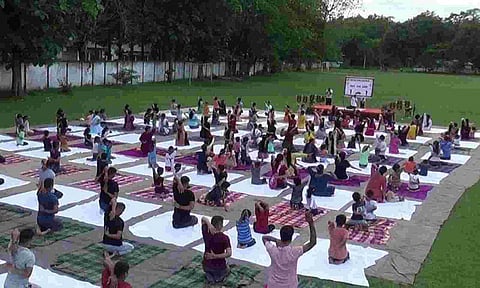 Assam Rifles organizes yoga programme to 'practice yoga with locals of ...