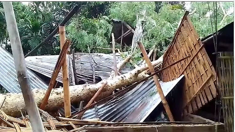 Assam: Storm Causes Massive Damages in West Karbi Anglong