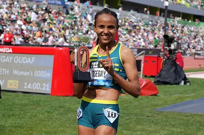 Tsegay, Duplantis script records at Eugene Diamond League