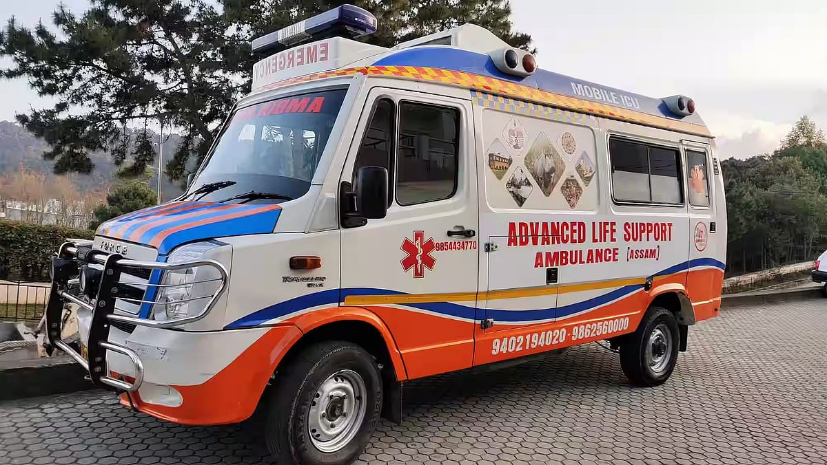 Assam: Ambulance donated in Biswanath Chariali