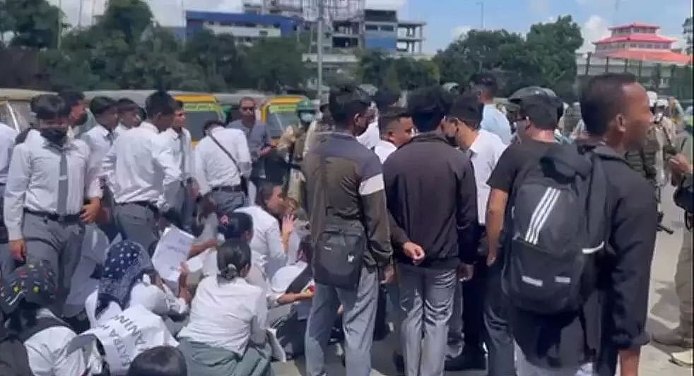 AFSPA extended for six months in Manipur; students’ protest enters ...