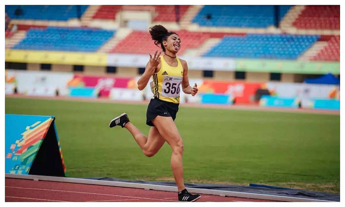 Harmilan Bains, 4x400m relay team top the women's 800m heats at the ...