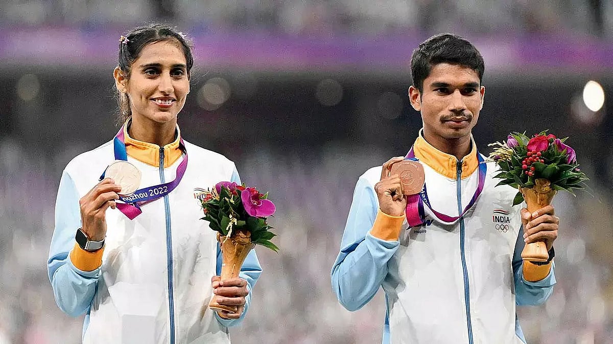Manju Rani, Ram Baboo win bronze in 35km Race Walk Mixed Team