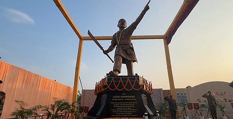 Assam: CM Unveils Statue of Ahom General Lachit Borphukan and Martyrs ...
