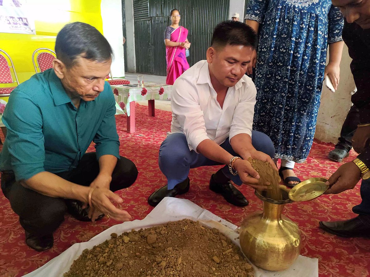 Amrit Kalash Yatra programme under urban local bodies held in Dima Hasao