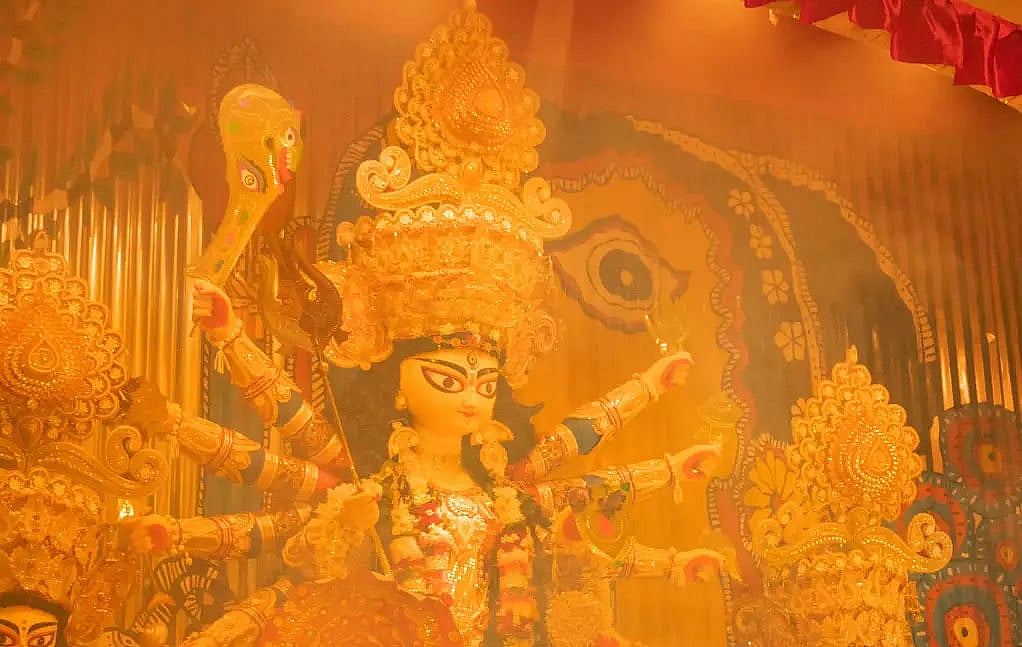 Tripura CM Manik Saha inaugurates Durga ‘Pandals’ in Agartala