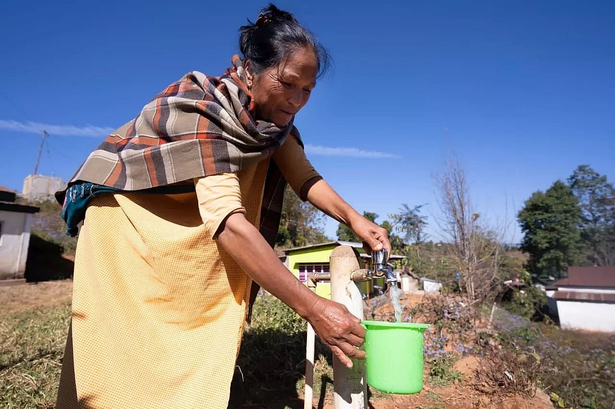 Meghalaya: Over 4 Lakh Tap Water Connections Achieved under JJM
