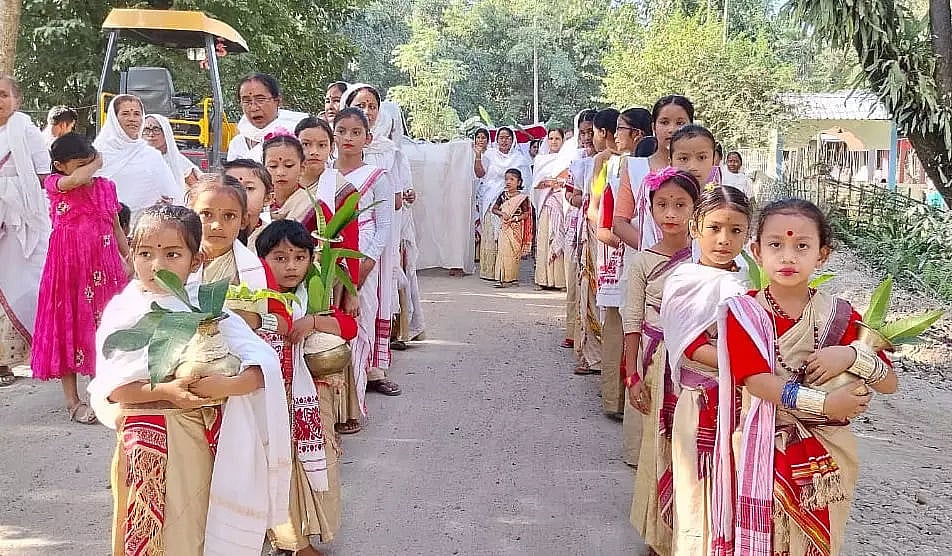 Lakhimi Sabah celebrated across Lakhimpur district