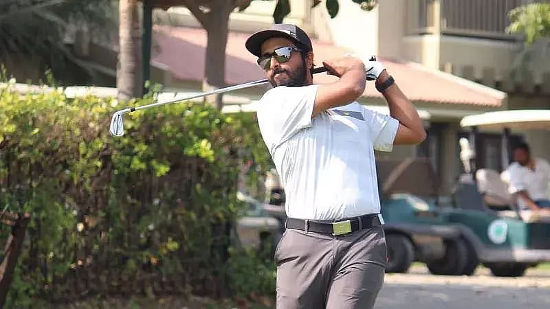 Rohan Dhole Patil leads in SERVO Masters Golf meet at Digboi Golf Links