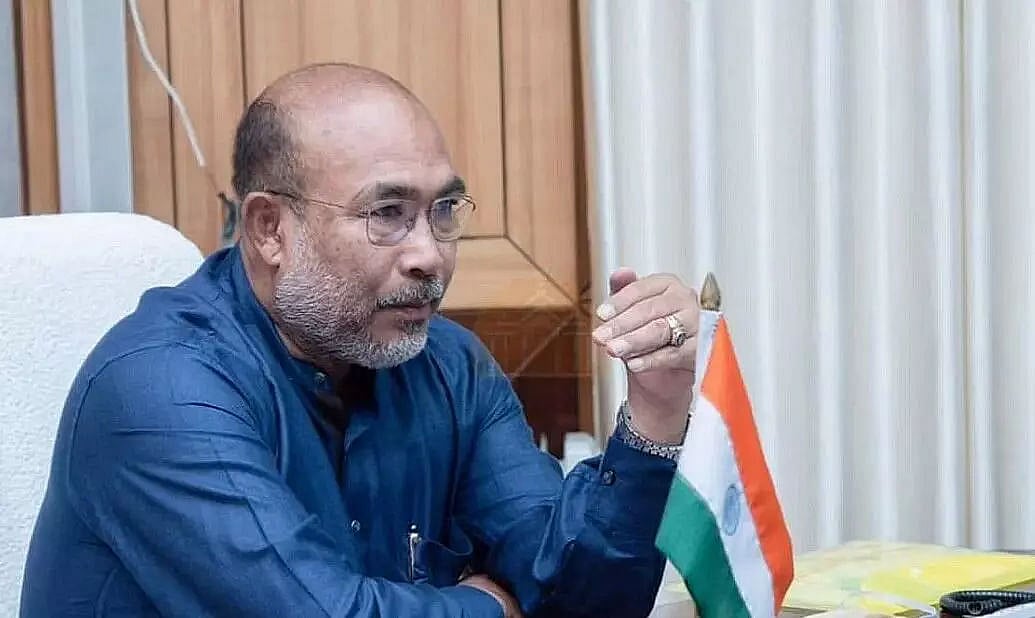 CM N Biren Singh attends Rupmahal theatre premiere show based on ...