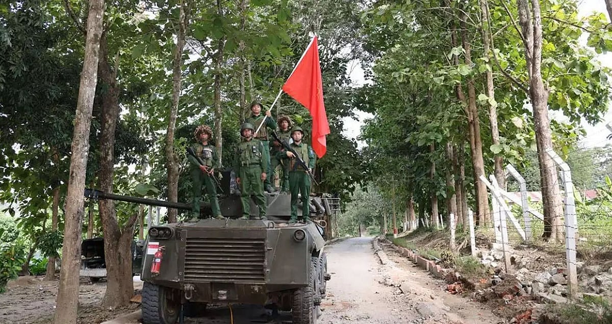Myanmar’s military junta faces biggest threat to its power since 2021 coup