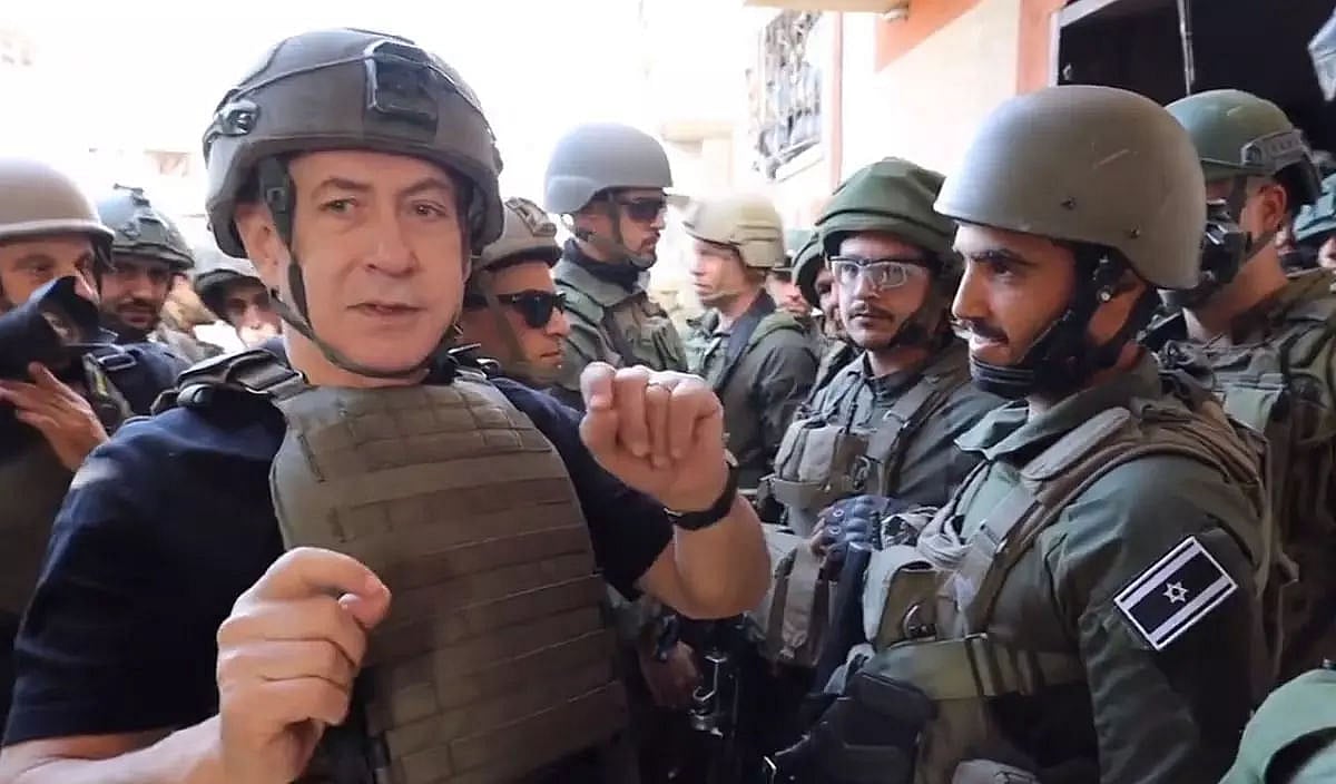 Prime Minister Benjamin Netanyahu visits Israel Defense Forces (IDF ...