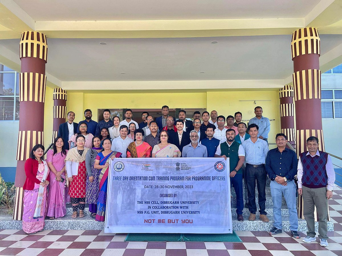 Training programme for NSS Programme Officers organizes at Dibrugarh ...