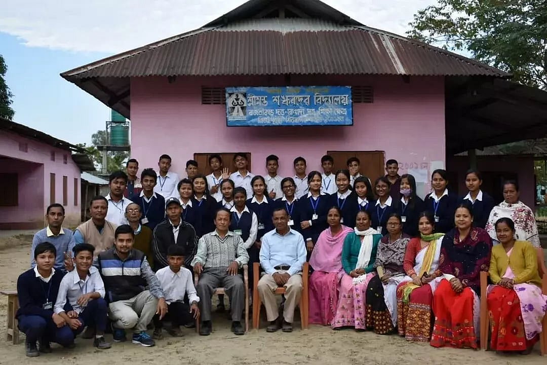 Foundation day of Srimanta Sankardev Vidyalay celebrated in Demow