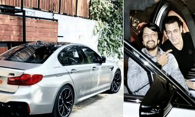 Salman Khan gifts Kichcha Sudeep a luxury car post Dabangg 3