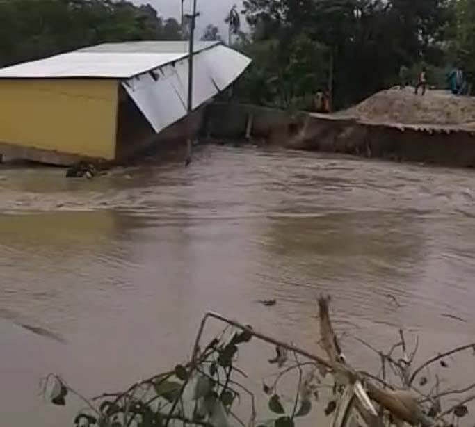 Many Villages Near Dikhow River Witnesses Flood Threat in Sivasagar ...