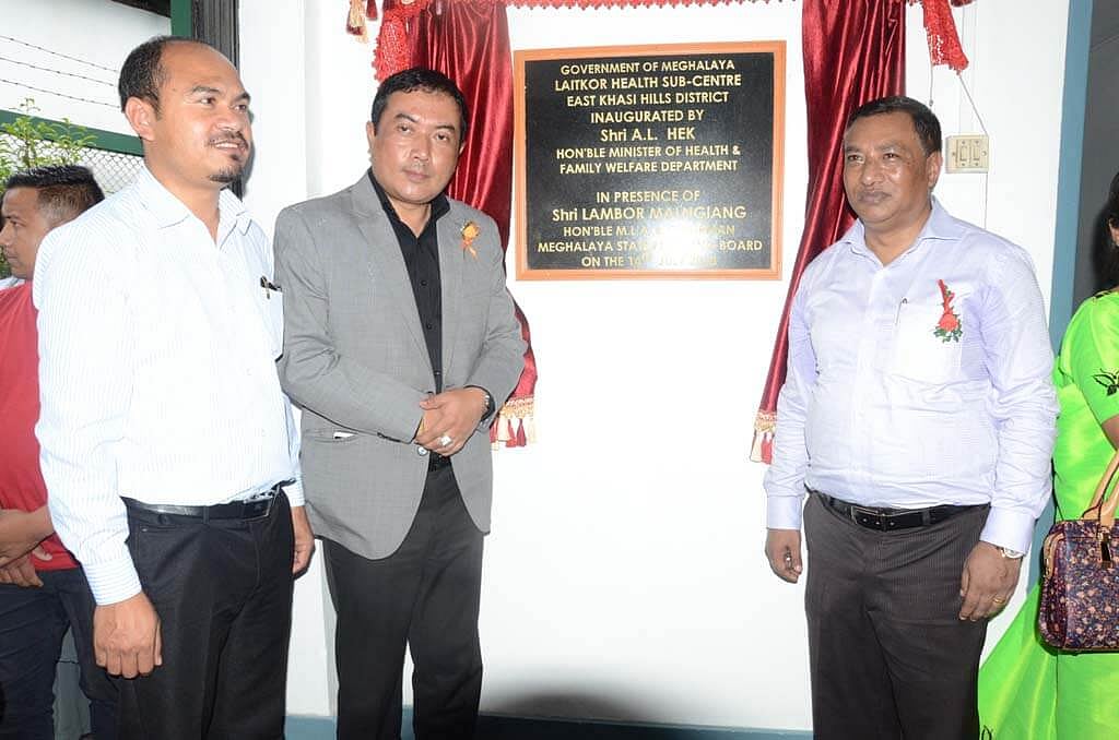 Laitkor health sub-center inaugurated