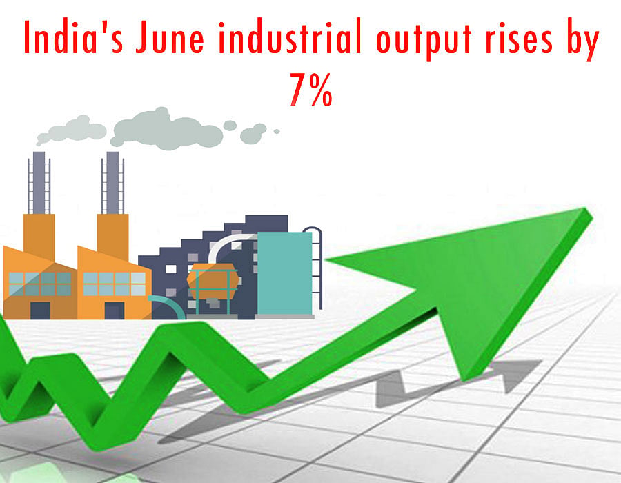India’s June industrial output rises by 7%