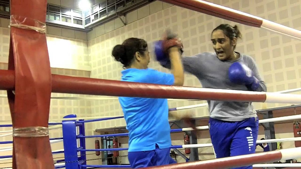 Lovlina Borgohain in Indian Women's Boxing Team