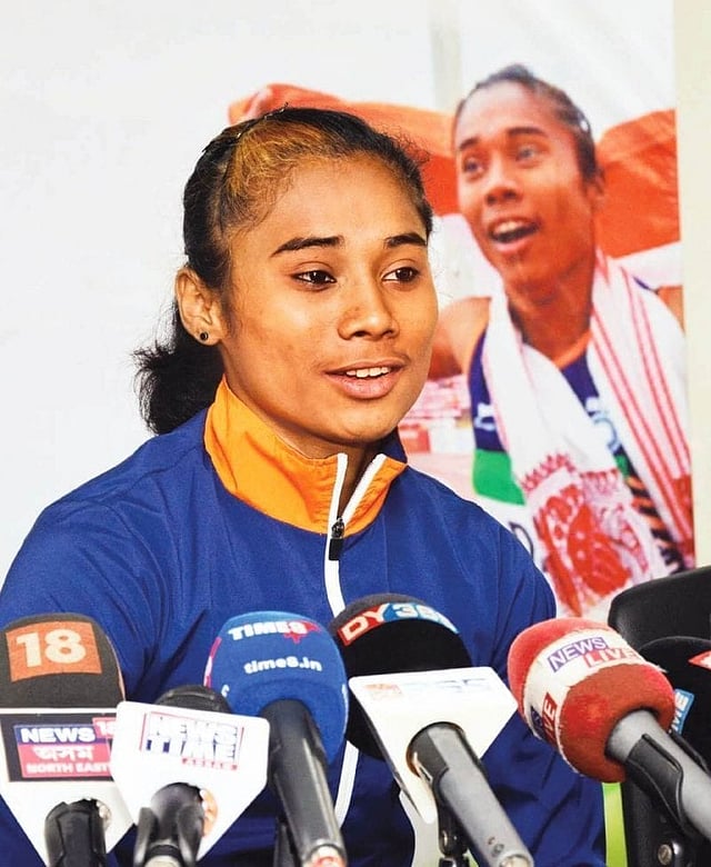 Hima Das becomes brand ambassador of SBI Yono