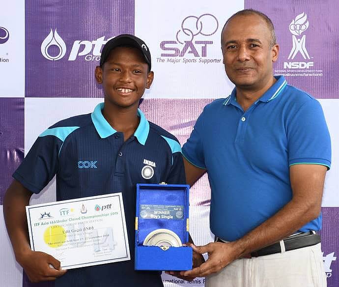 ITF Asia U-14 Tennis Championship: Double crown for Udit Gogoi
