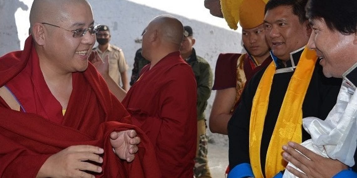 Seventh Ling Trul Dorjee Chhang Tenzin Lungtok Rinpoche arrives in Tawang