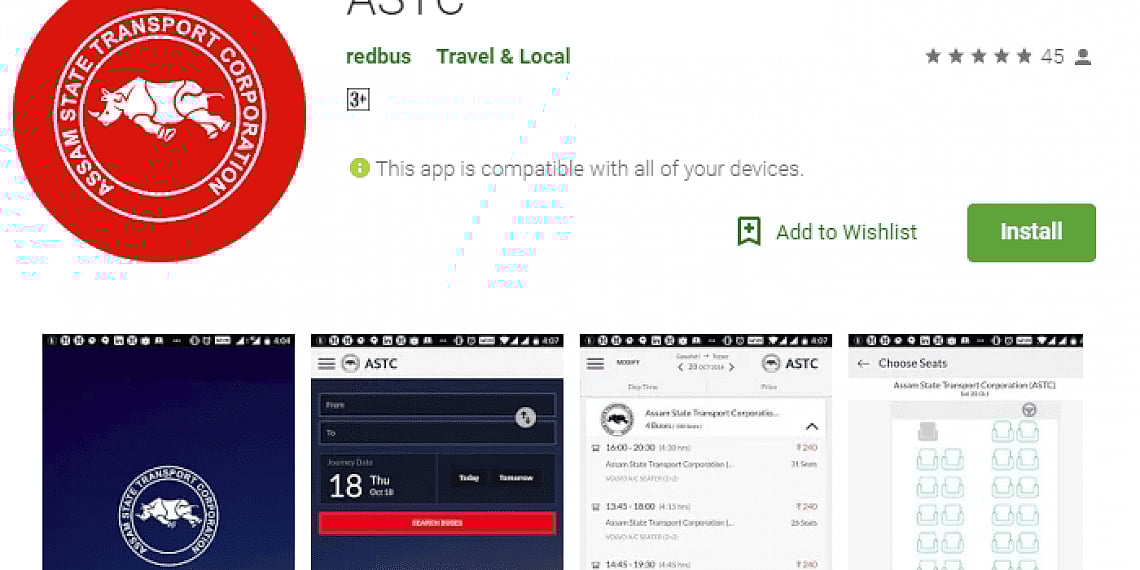 ASTC mobile application launched, Volvo buses flagged off