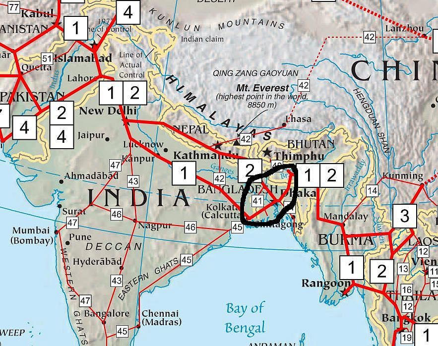 Asian Highway 1, Railway line to Connect Manipur Directly to Southern Asia