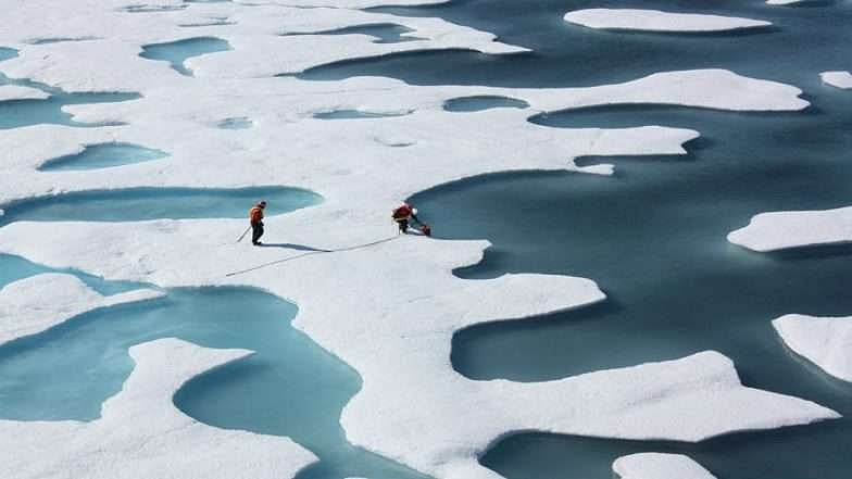 NASA satellite maps Antarctica ice sheets, sea ice, forests