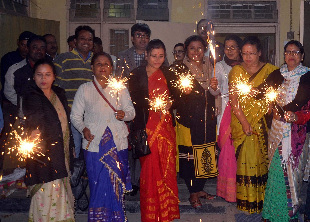 Saffron party leading in Barak Valley