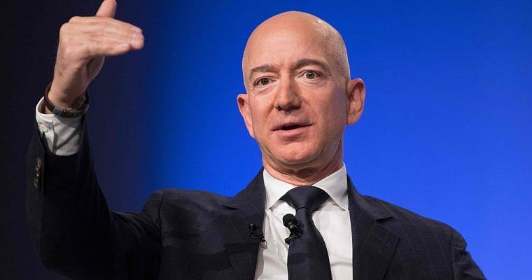 Jeff Bezos Envisions Moon’s Ice Water As Rocket Fuel