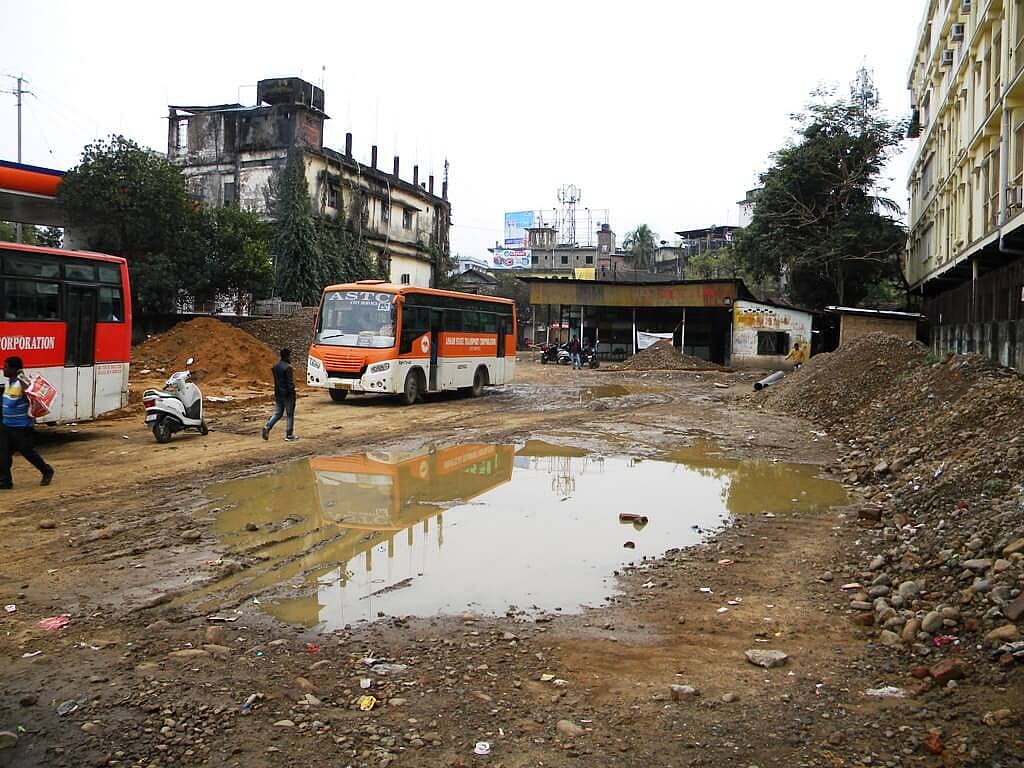 Flag station conversion into commercial complex opposed