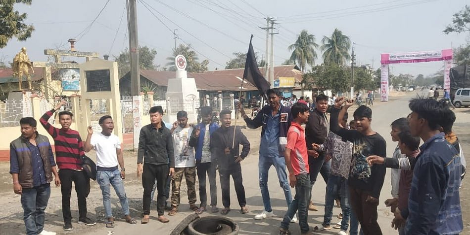 Assam bandh affects normal life in Sarupathar