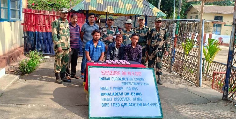 Three Held By Border Security Force In West Khasi Hills, Meghalaya
