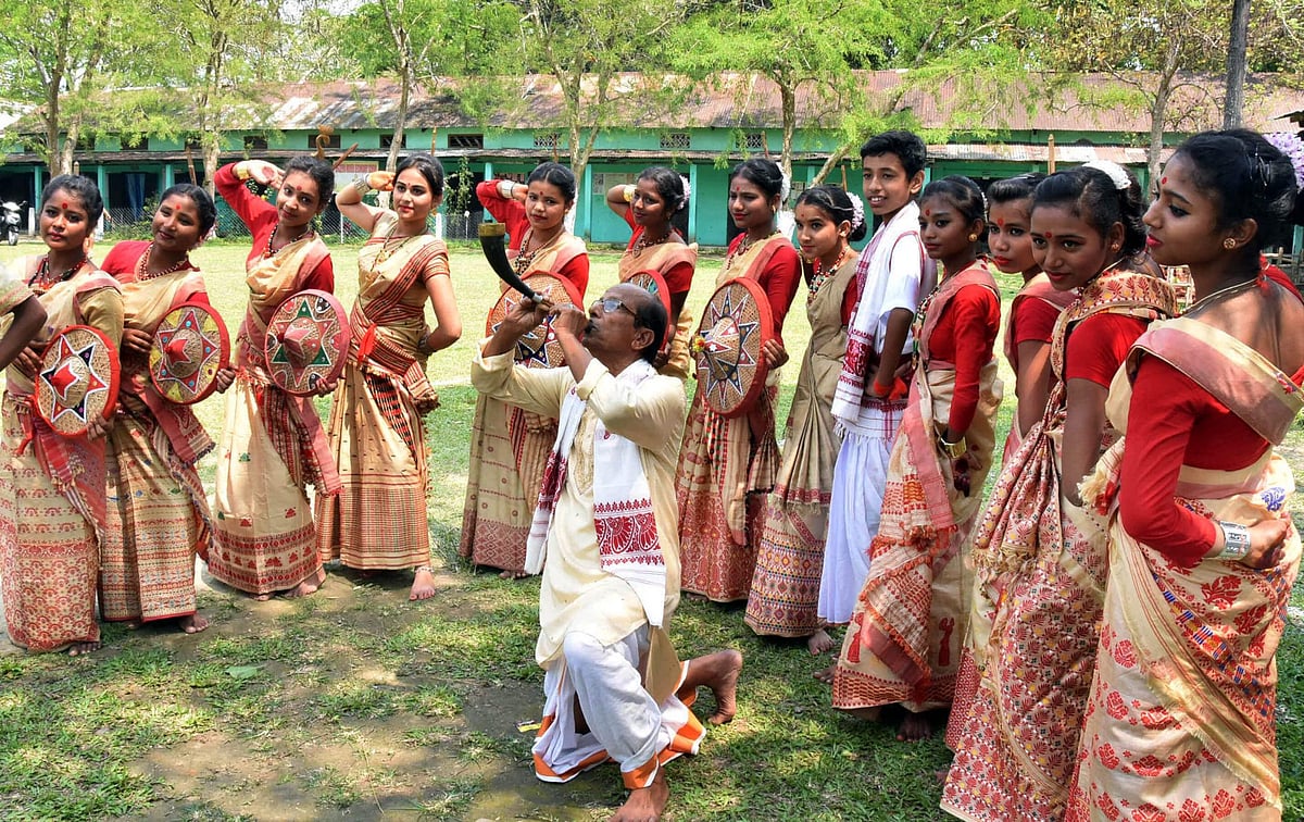 The fun and excitement of Rongali Bihu festivity grips Lakhimpur
