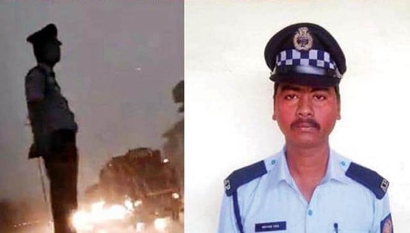 Mithun Das Receives Accolades From DGP Kuladhar Saikia