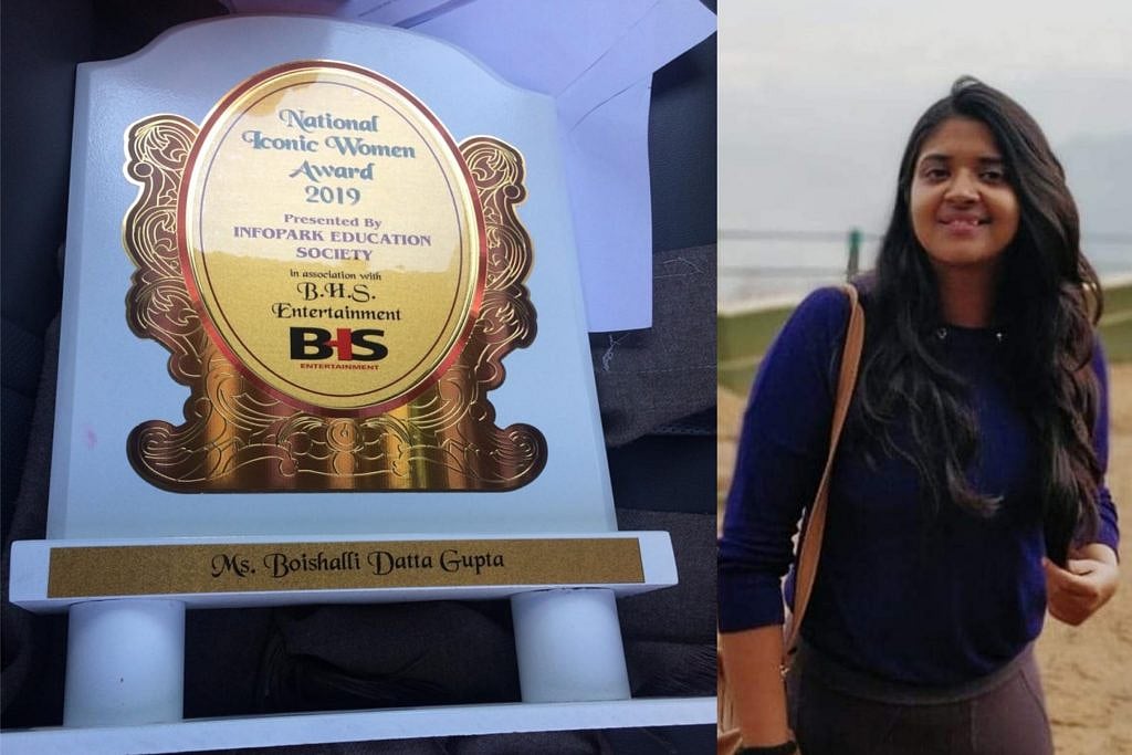 National Iconic Women Award 2019 to Boishali Datta Gupta