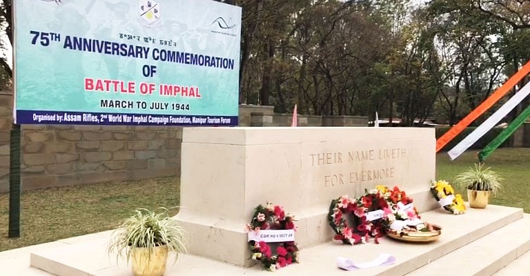 75th Anniversary of "Battle of Imphal" commemorated in Manipur