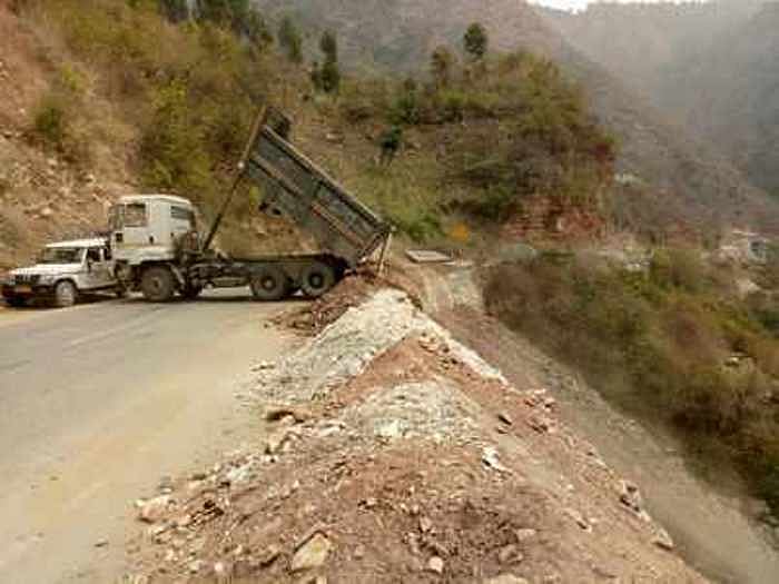 Reckless muck dumping damages project by Bhartia Infra Projects Limited ...