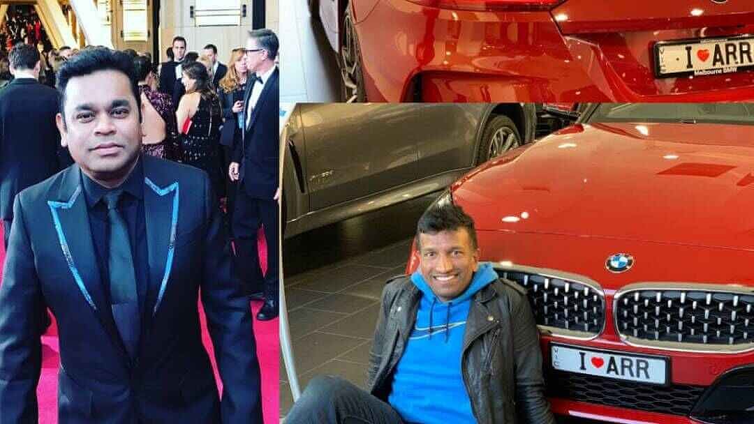 A.R. Rahman’s Fan Dedicates His ‘Dream Car’ To Music Maestro